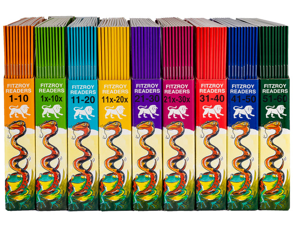 English Phonic Readers - View The Range | Fitzroy Readers