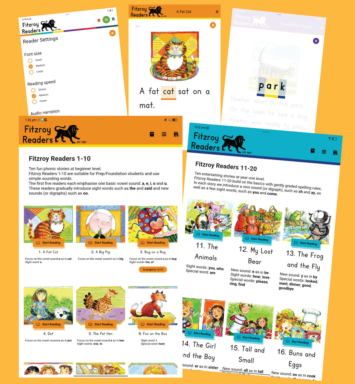 Fitzroy Readers: Educational Materials & Resources Australia