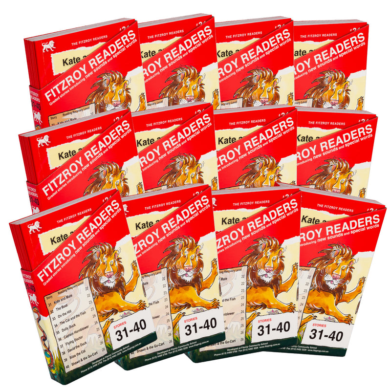 Fitzroy Readers 31-40. Phonic Readers grade 3-4